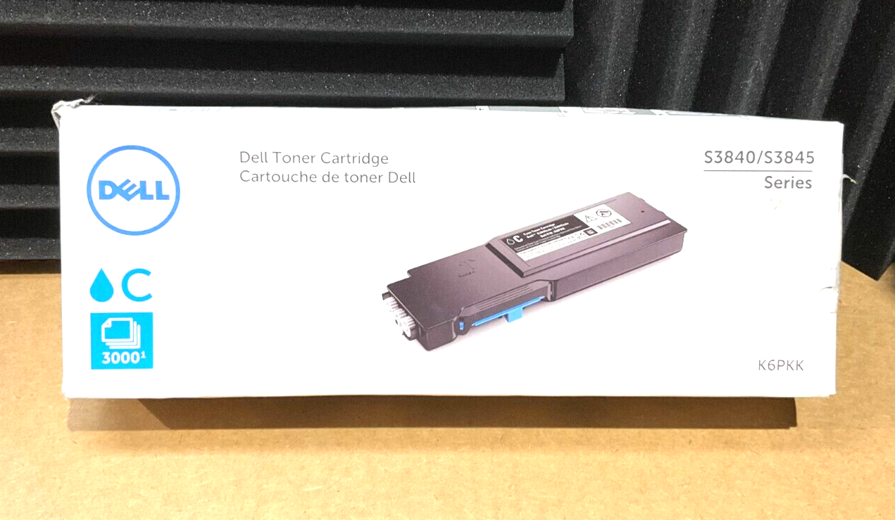 Dell Laser Toner Cartridge for S3840cdn/S3845cdn - Cyan (K6PKK) for ...
