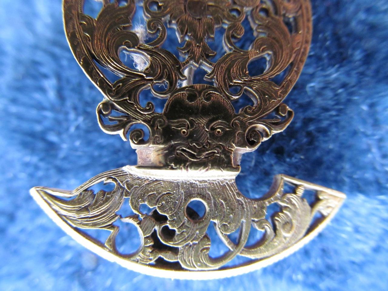 18th c. FUSEE WATCH MOVEMENT "Northwind" Brooch Conversion | eBay