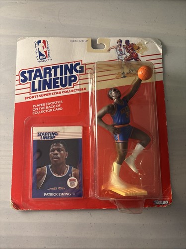 Vintage Kenner 1988 Starting Lineup NBA Patrick Ewing NY Knicks Figure ...