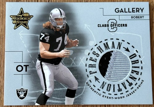 2004 Leaf Rookies & Stars Robert Gallery Rookie Patch /100 Iowa ...