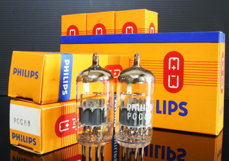 NOS exact Match 1 pair PHILIPS PCC88 7DJ8 TUBE similar ECC88 6DJ8 | eBay