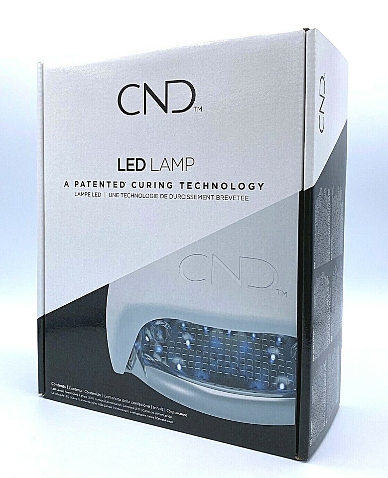 CND PROFESSIONAL LED LIGHT Lamp Shellac Gel Nail Dryer BRAND NEW ...
