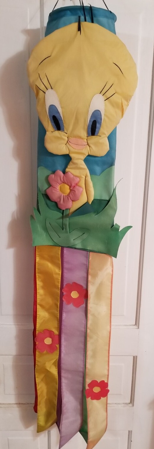 Vtg Looney Tweety Bird Windsock House Camper Spring Summer Retro 90 VTG ...
