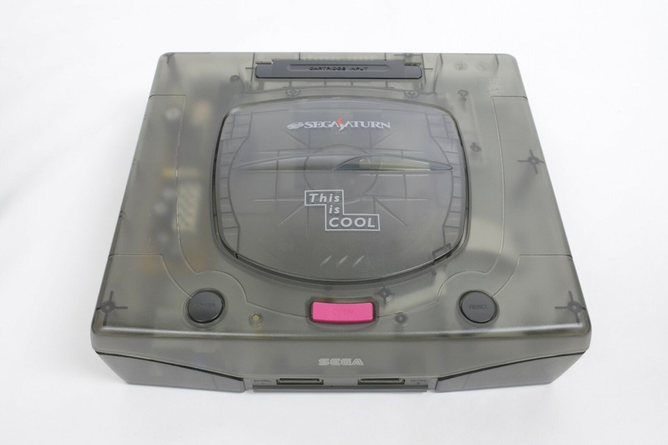 Sega Saturn Skeleton Console 1998 Special Campaign Original Boxed GOOD ...