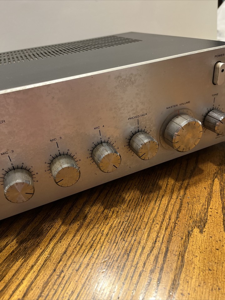 VTG Realistic MPA-100 Solid State P.A. Amplifier 100 Watt Turns On | eBay