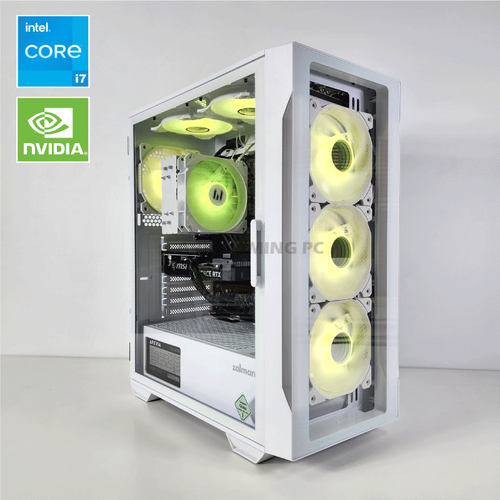 Fast Gaming Desktop PC Intel i7 8th 4.6GHz, RTX 4060 Ti, 32GB DDR4 ...