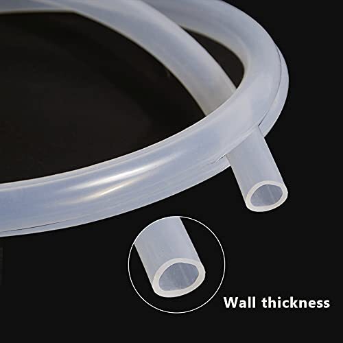 1/25" Id X 5/32" Od Pure Thin Silicone Tubing Food Grade Pure Silicon ...
