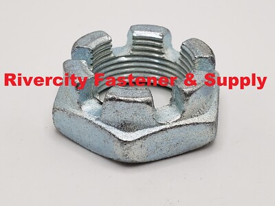 M24-1.5 Low Castle / Slotted Nuts M24x1.5 Nut 24mm 1.5 thread Pitch M24 ...