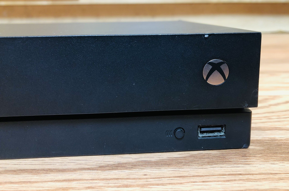 Microsoft Xbox One X Model 1787 Black Console Gaming System Parts Only ...
