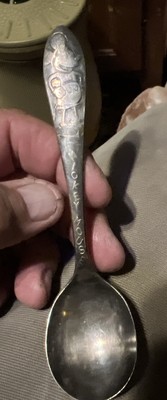 Vintage Mickey Mouse Spoon Branford Silver Plate | eBay