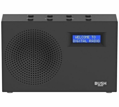 Bush Portable DAB FM Radio LCD Display 8242303 - Black (NEW) | eBay UK