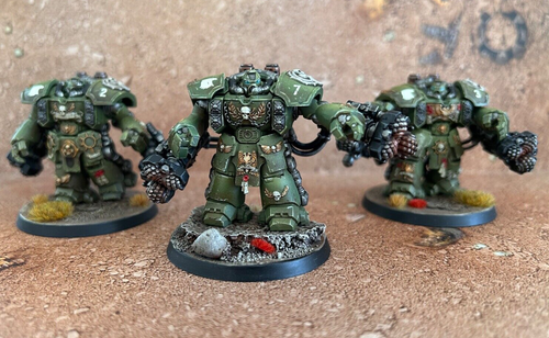 Centurion Assault Squad - Raptors Chapter - pro-painted - siege drills ...