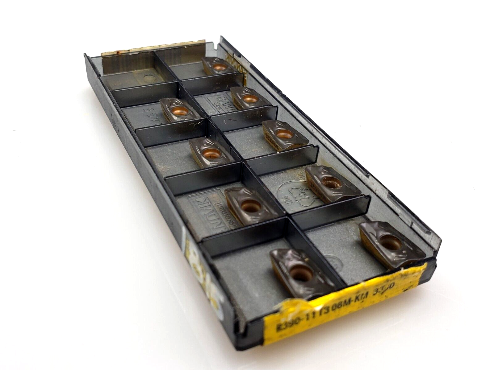 Sandvik Coromant R390-11 T3 08M-KM 3330 Carbide Milling Inserts (Box of ...