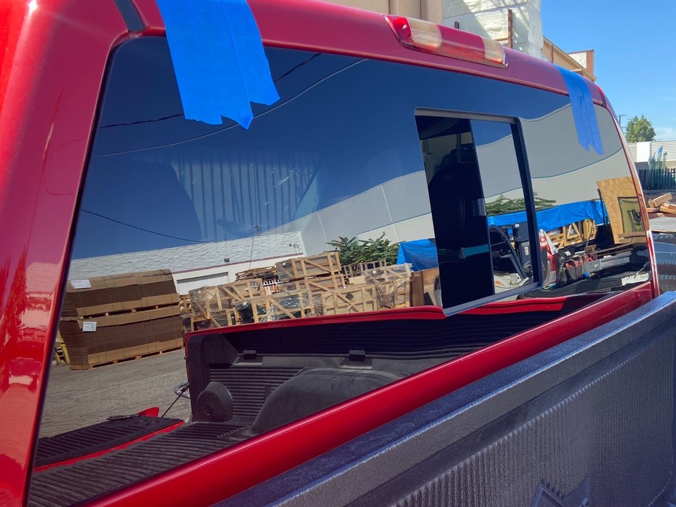 1999-2006 GMC Sierra 1500 Pickup Manual Sliding Back Glass Rear Window ...