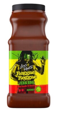 Levi Roots Reggae Reggae Jerk BBQ Marinade & Sauce Original 1 x 1 Litre ...