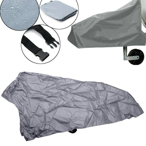 1x Grey Caravan Camper Trailer Drawbar Tow Hitch Lock Cover With Buckle ...