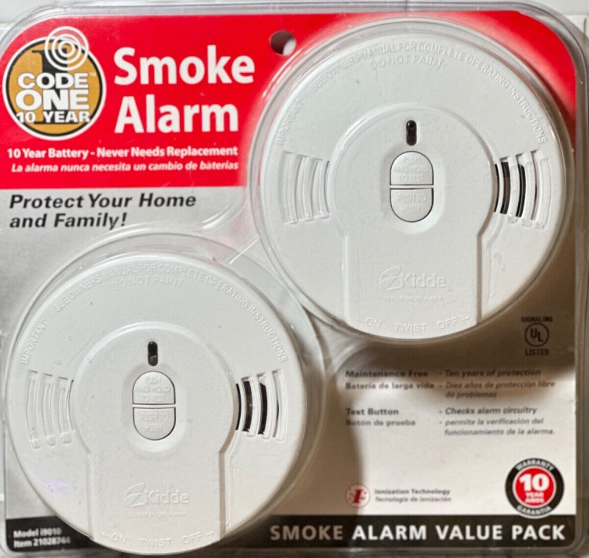 Kidde 21028744 Smoke Alarm - i9010 for sale online | eBay