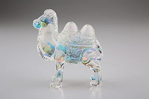Camel Lover GiftCrystal Camel Figurines Decor Ornament，Tiny Cute Camel ...
