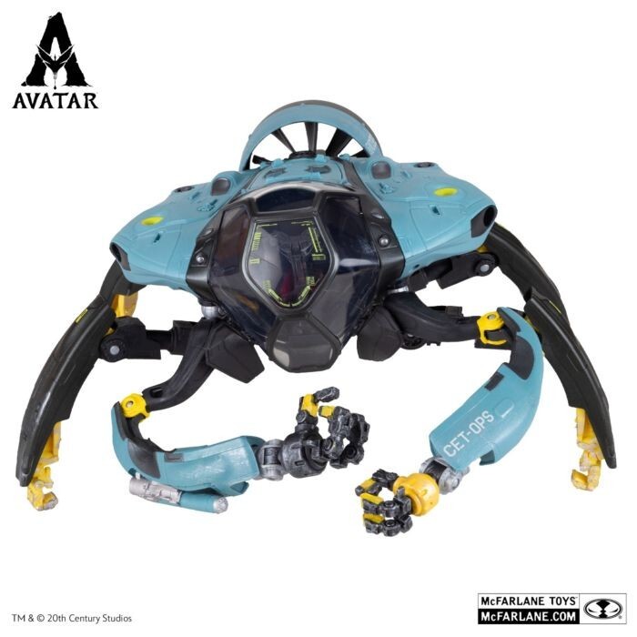 Avatar 2: The Way of Water - CET-OPS Crabsuit Megafig 7” Scale Action ...