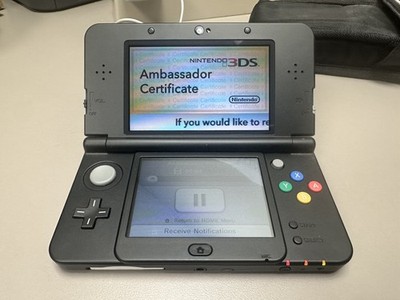 Nintendo “New” 3DS Black Friday Super Mario Edition 4GB AMBASSADOR ...