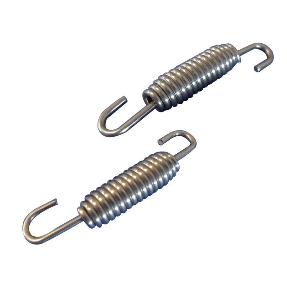 4 Pieces 55mm Exhaust spring Pipe Muffler Springs Swivel 55mm ...