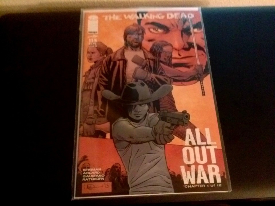 WALKING DEAD COMIC #115, ALL OUT WAR. | eBay