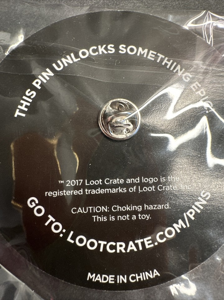 Loot Crate Exclusive Loot Pins Tape Recorder Investigate Pin April 2017 ...