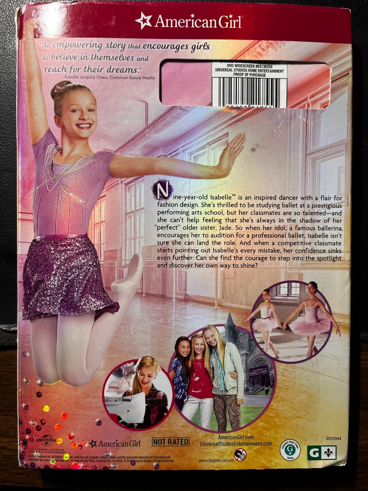 American Girl: Isabelle Dances into the Spotlight [DVD] Very Good | eBay