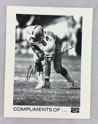 NFL 1982 Alfred Jenkins, Atlanta Falcons (Morris Brown) Frito Lay ...