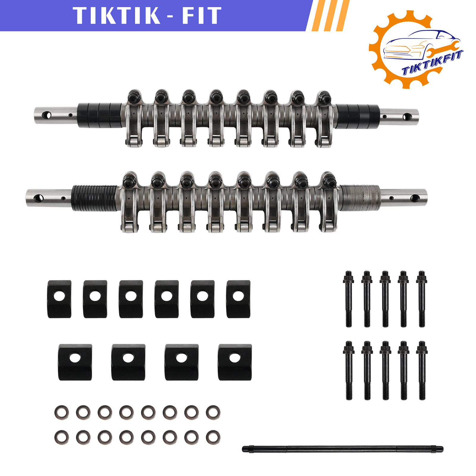 Mopar Chrysler SB 318 340 360 1.5 Stainless Steel Roller Rocker Arms W ...