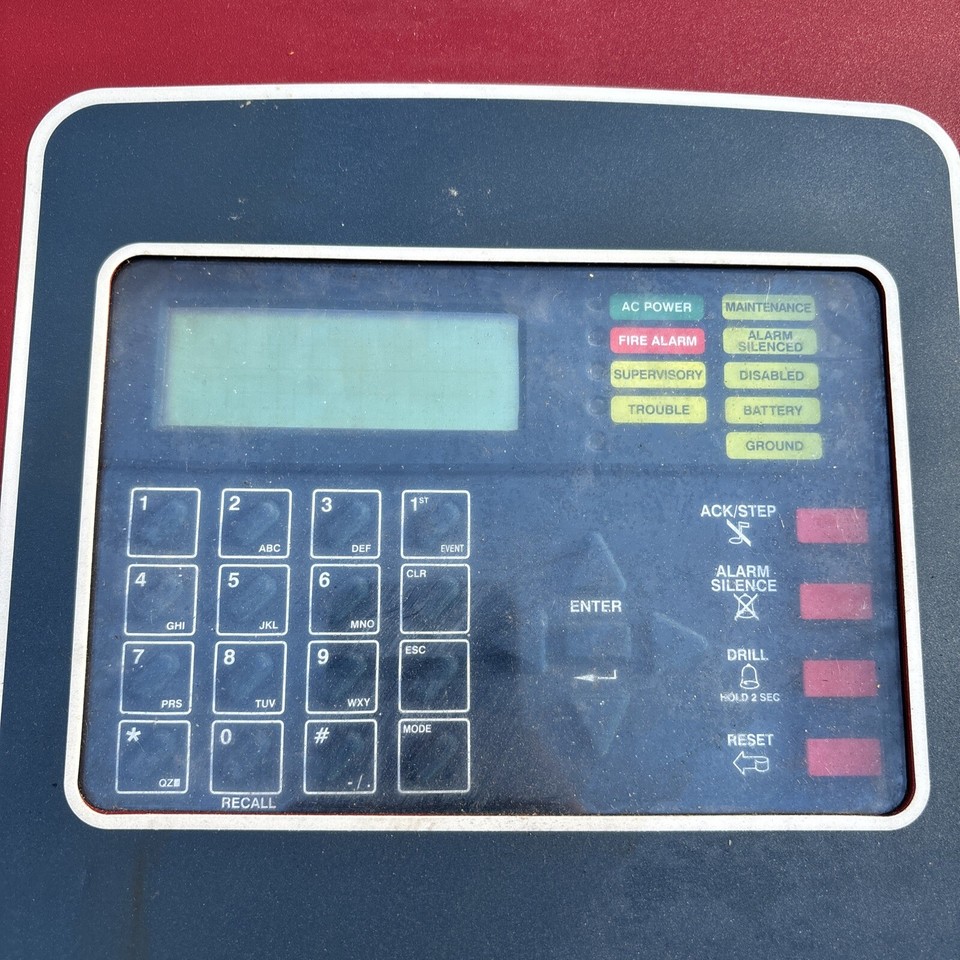 Fire-Lite MS-9200UDLS Fire Alarm Control Panel UNTESTED NO KEY ...