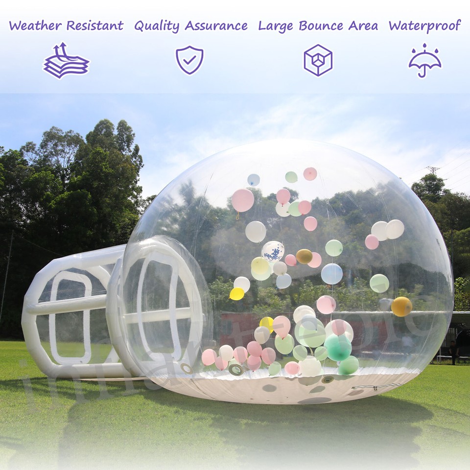 15FT Commercial inflatable Bubble house bubble tent Balloons Dome For ...
