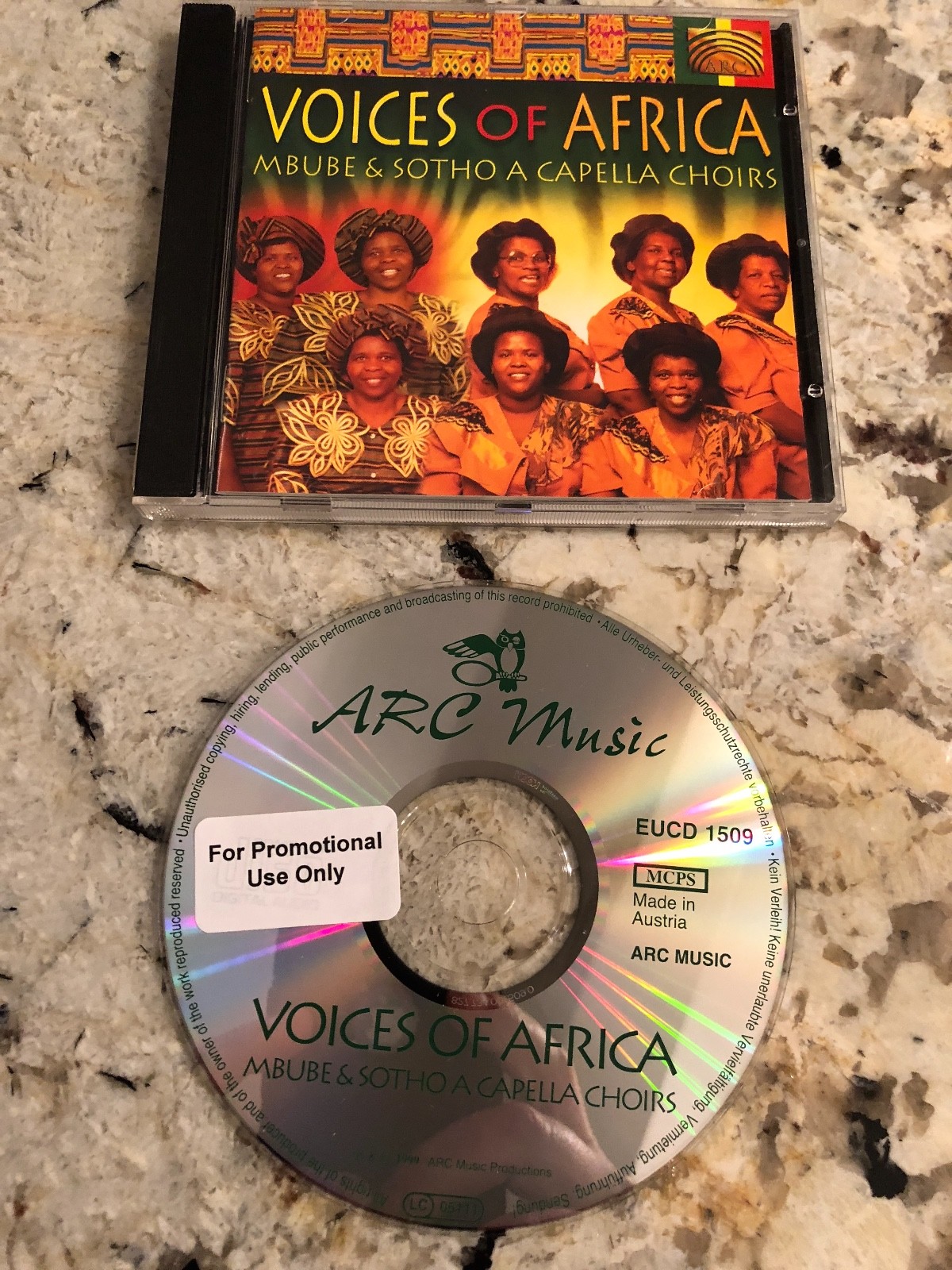 Mbube & Sotho a Capella Choirs by Voices of Africa (CD, Feb-2002, Arc ...