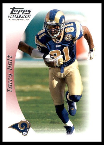 2005 Topps Draft Picks & Prospects #29 Torry Holt St. Louis Rams ...