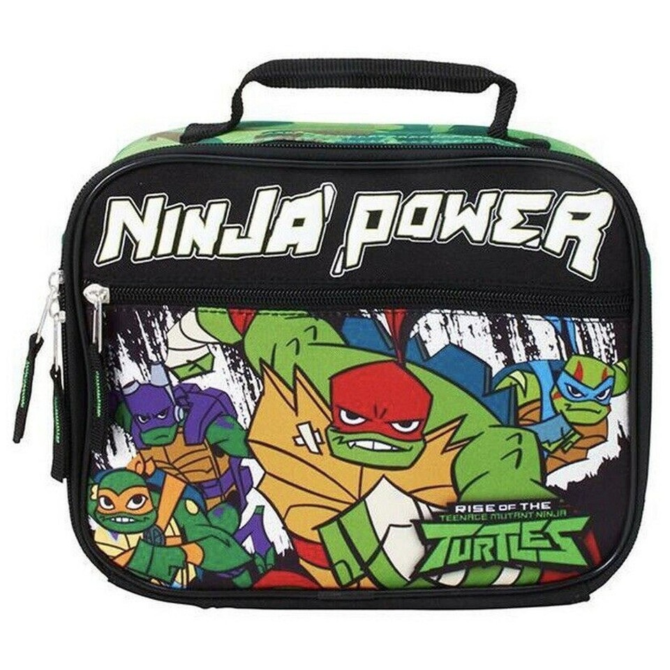 Teenage Mutant Ninja Turtles Lunch Bag TMNT Insulated Tote “Ninja Power ...