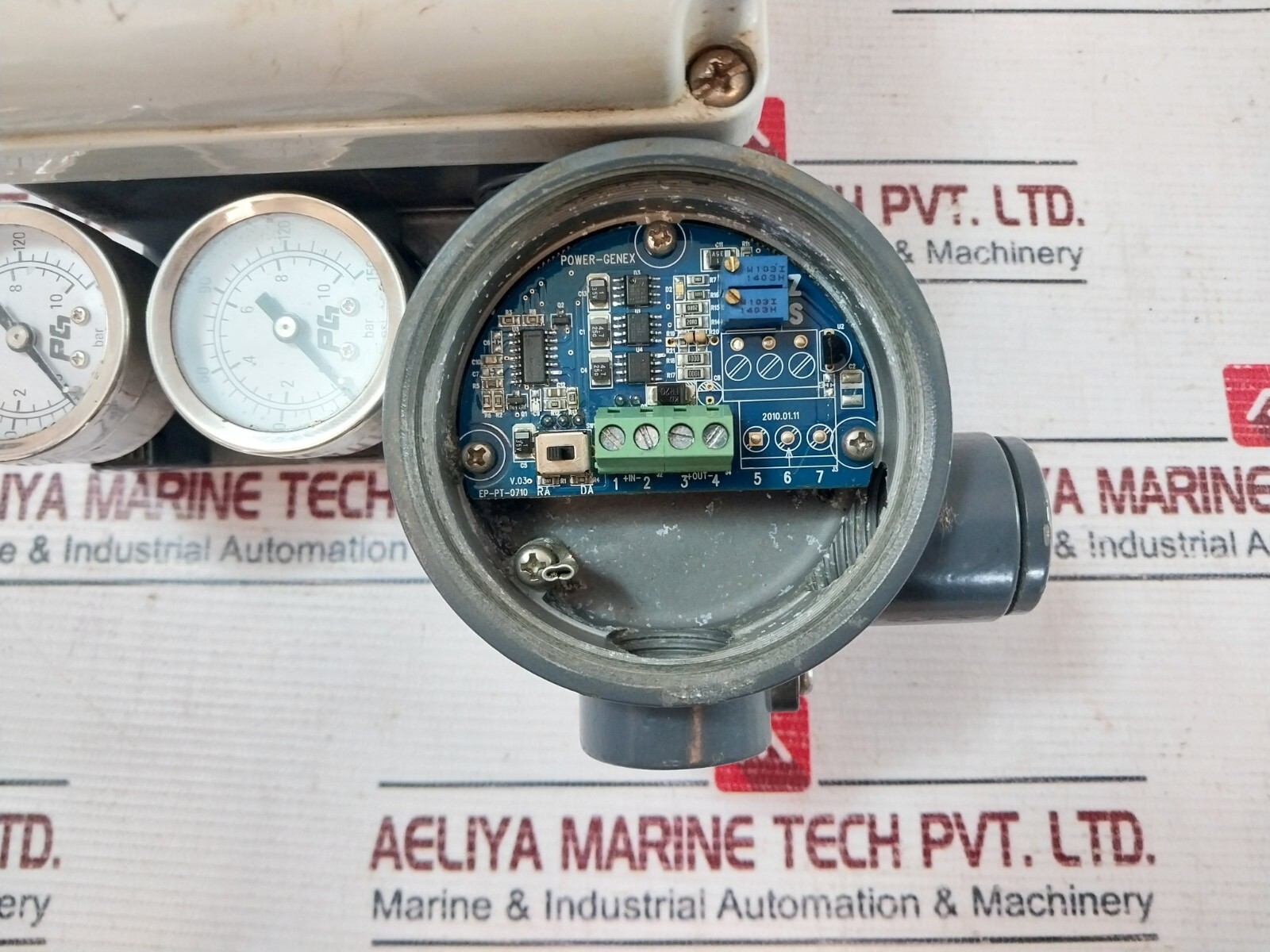 Power-Genex EPR-WN2SO3NTR Electro-Pneumatic Positioner 0-150 PSI IP66 ...