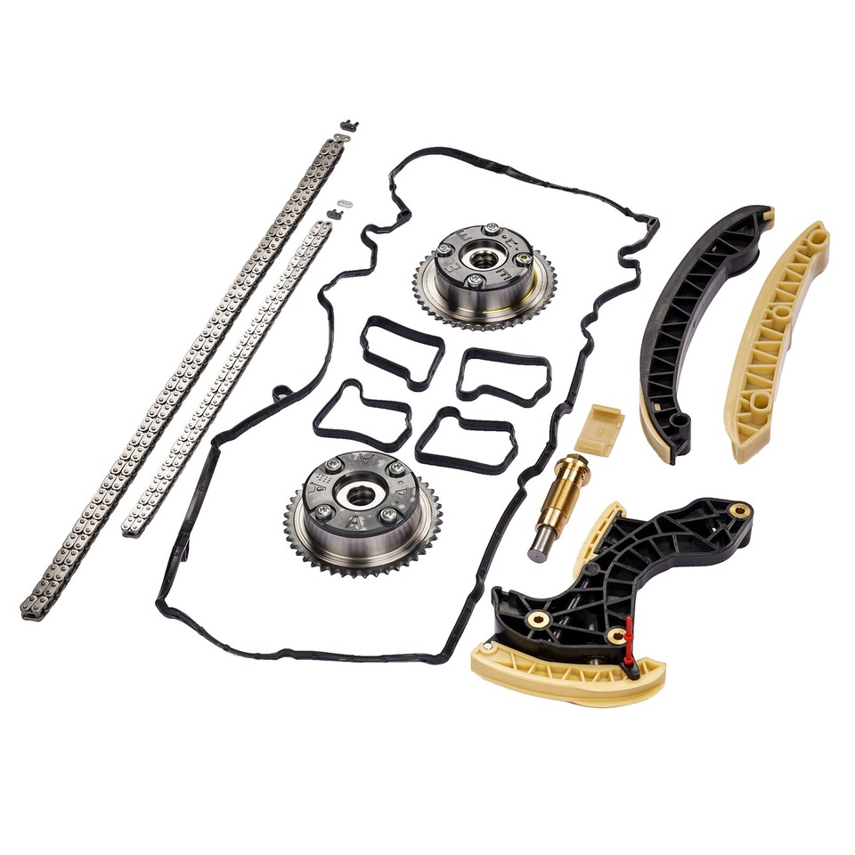 Camshaft Adjusters & Timing Chain Kit Fit for Mercedes W203 S203 CL203 ...