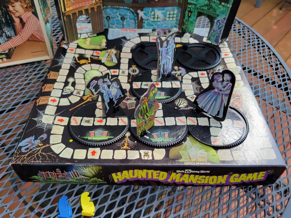 Rare Vintage Walt Disney Haunted Mansion 1975 Lakeside Board Game | eBay