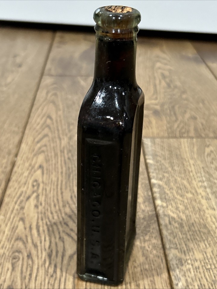 Vintage 6.5” Foley & Co Glass Medicine Bottle Chicago | eBay