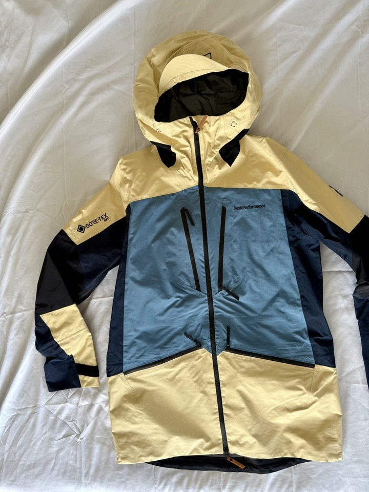 Peak Performance Vertical Ski Jacket Mens Medium M Gore Tex Pro Worn ...