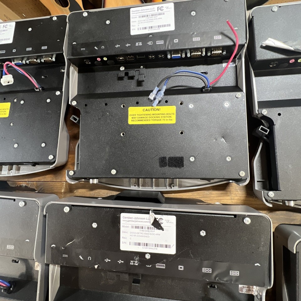 Lot Of 11 Gamber Johnson Getac 7160-0461-00-P Laptop Mount Docking ...