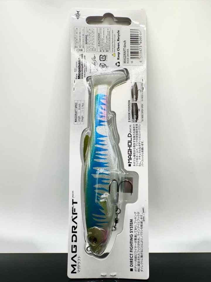 🔥Megabass 6" Magdraft Swimbait (Choose JDM Color)🔥 | eBay