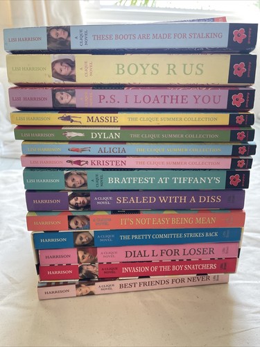 Lot of 14 Lisi Harrison Books The Clique Series Set | eBay