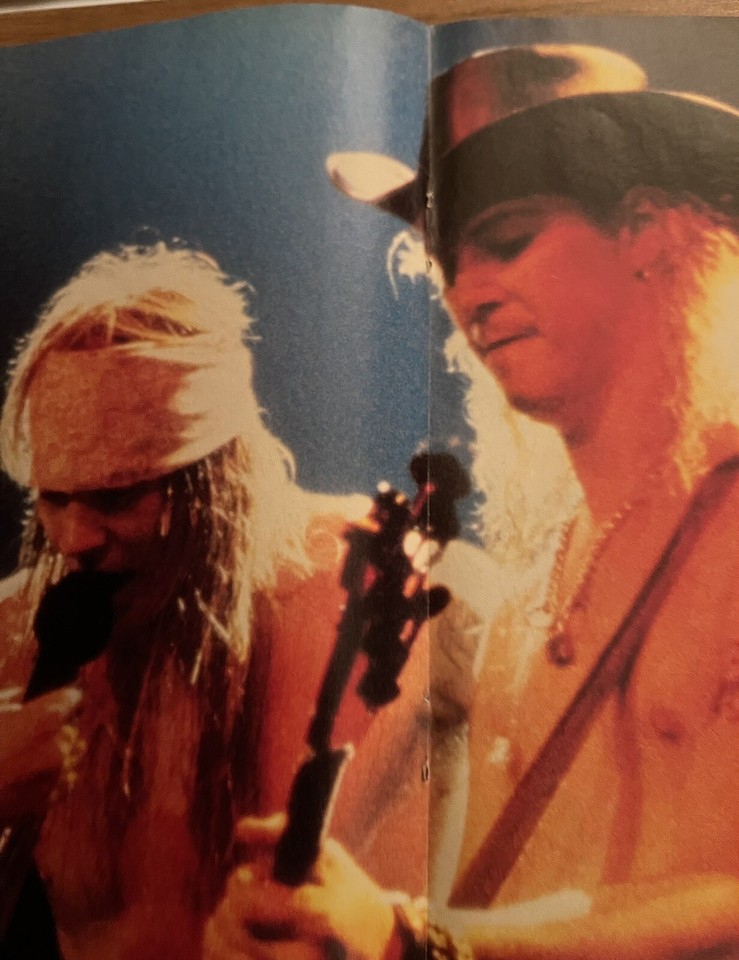 Vintage Guns N Roses Slash Axl Rose Duff Mckagan Centerfold Magazine ...