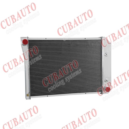 4 Row Aluminum Radiator For 73 1974 Pontiac Ventura Chevrolet Nova ...