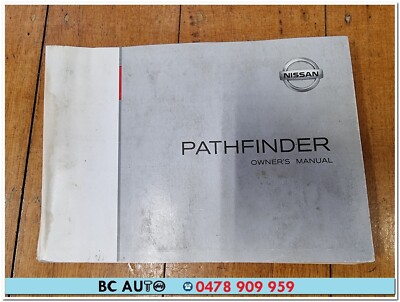 Nissan R50 Pathfinder Facelift Owners Manual Book Handbook 2000 2001 2002 2003 | eBay Australia