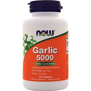 Now Garlic 5000 90 tabs | eBay