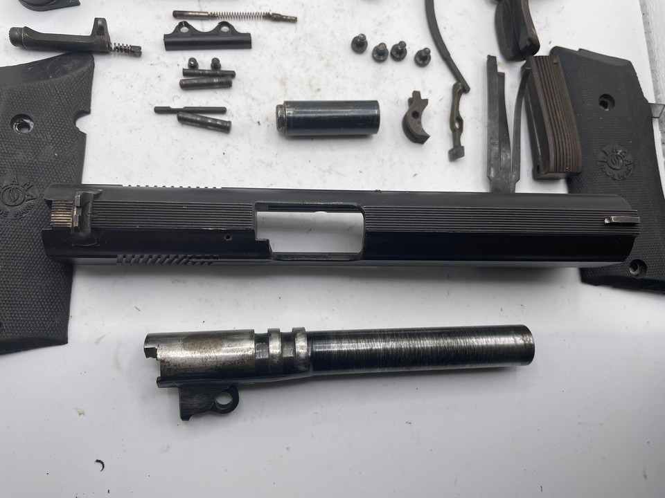 Llama IX-C double stack 45 Complete Parts Slide Barrel And Lower Parts ...