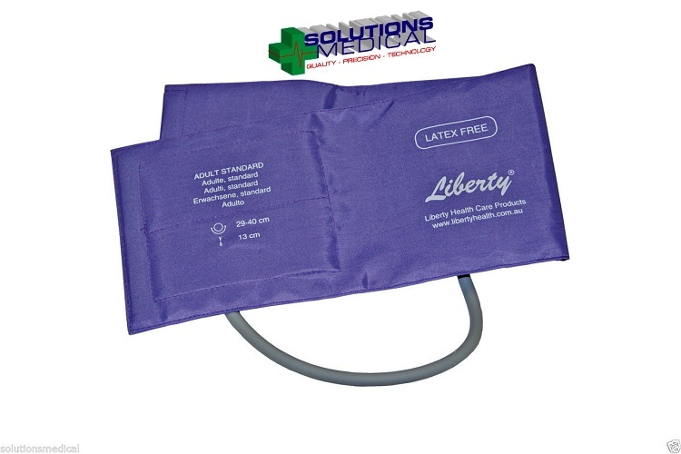 Latex Free Blood Pressure Cuff & Bladder Set Violet Adult Medical ...