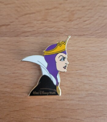 2004 Disney Lanyard Pin Series - Evil Queen Side Profile - Sleeping ...